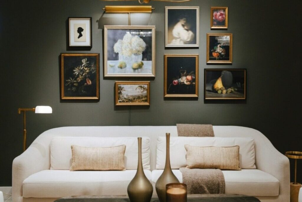 Stylish Gallery Wall Above The Couch That Transform Your Living Room
