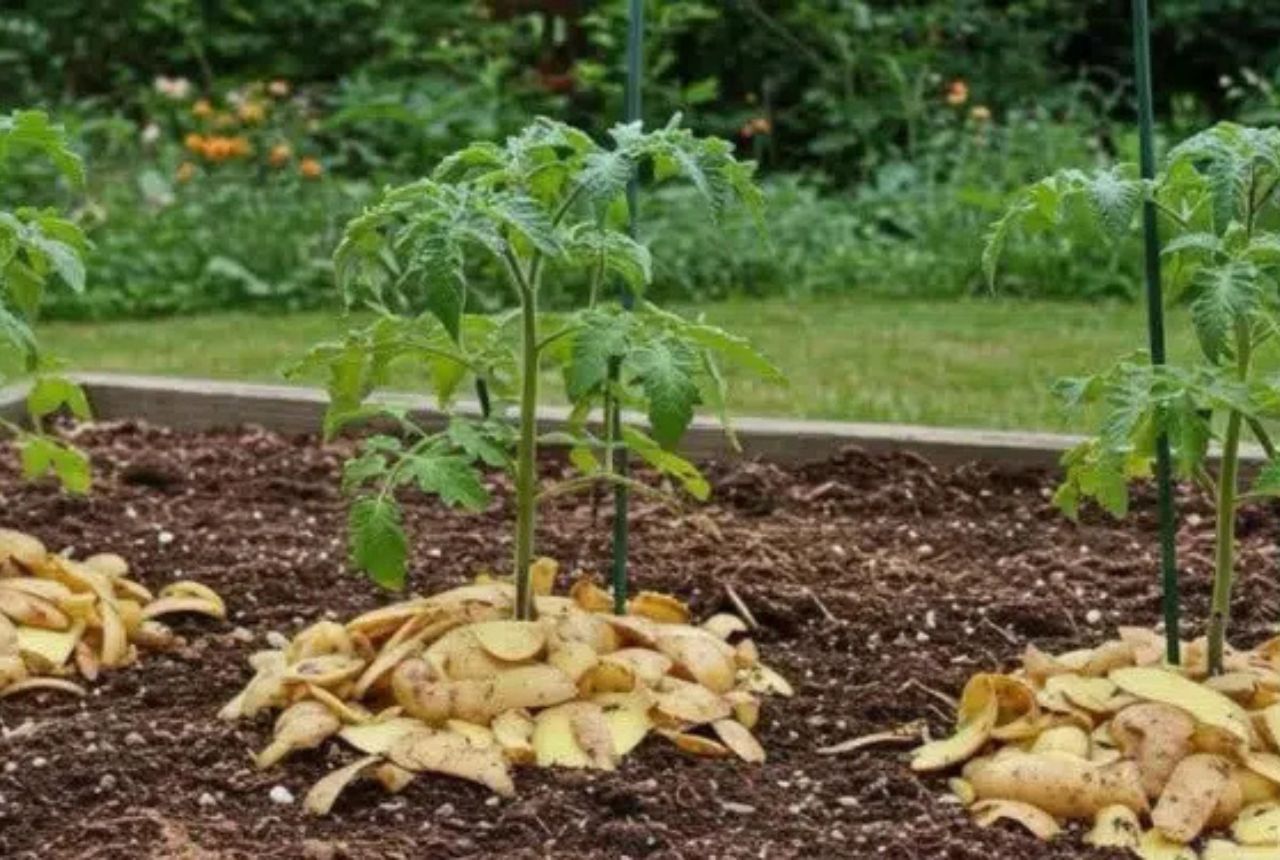 Don’t Throw Away Potato Peels – Turn Them into Free Plant Food!